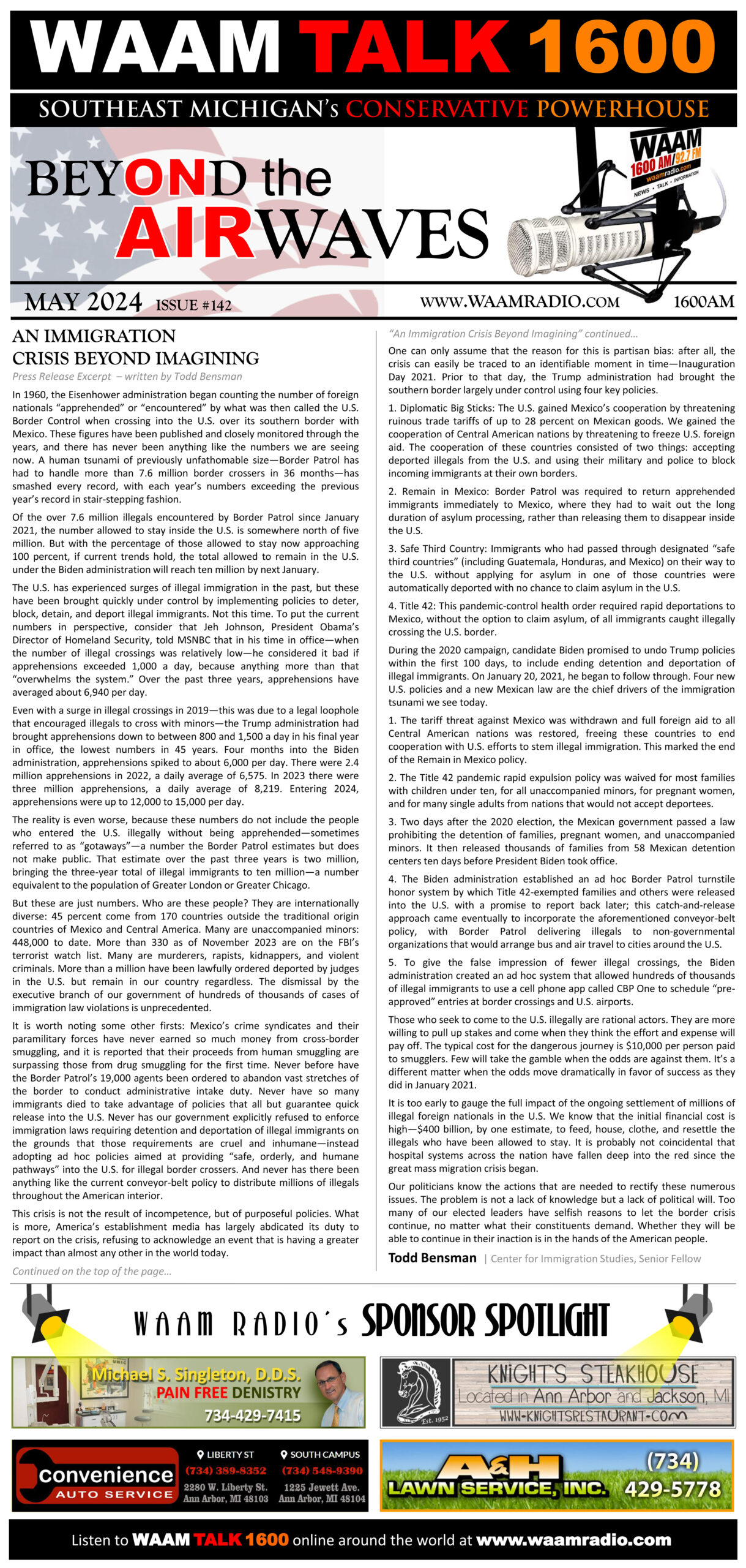 WAAM NEWS NOW – WAAM Talk 1600